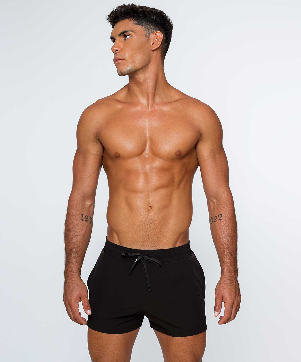 H2O Lift Swim Trunk - Black / S - Rounderbum