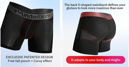 SEXY NIGHTS Anatomic Boxer Brief - Rounderbum