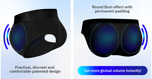 O MY GOD Padded Brief - Rounderbum